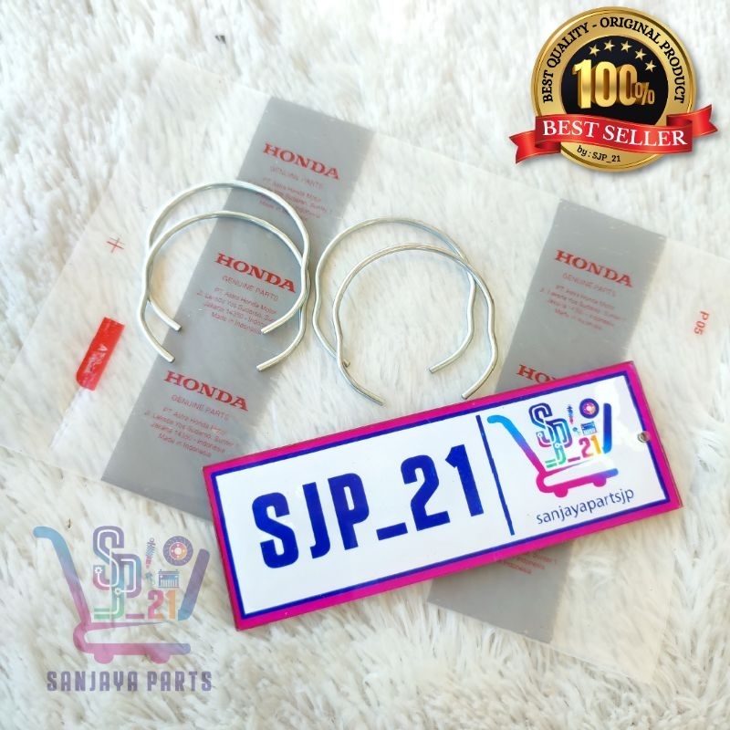 Jual (4pcs) kawat pengunci sirklip klip tabung shok beker honda matic ...