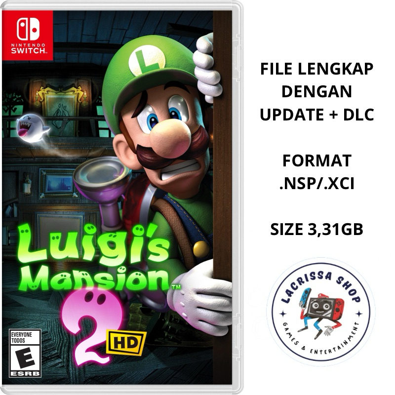 Jual GAME NINTENDO SWITCH CFW LUIGIS MANSION 2 HD LENGKAP DENGAN UPDATE DAN DLC | Shopee Indonesia