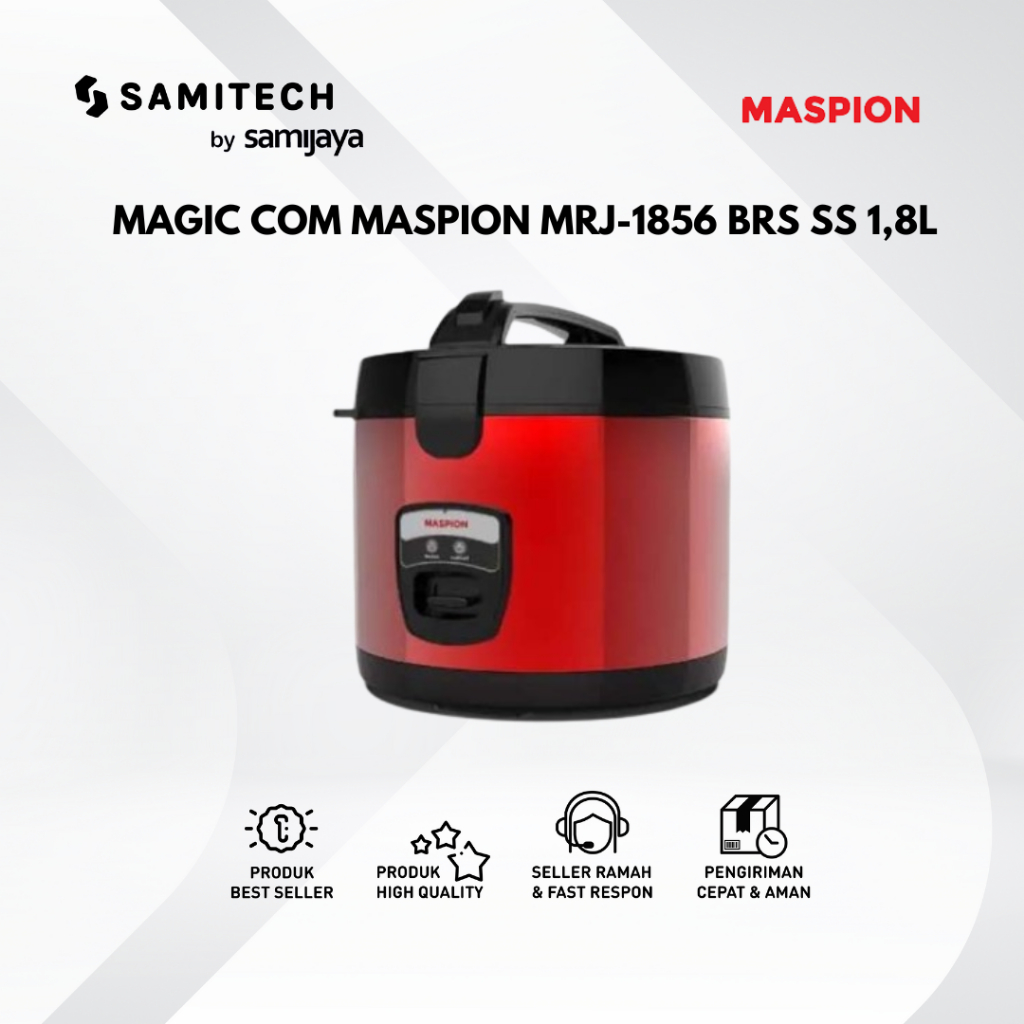 Jual MAGIC COM - RICE COOKER MASPION MRJ-1856 BRS / MRJ 1856 BSS ...
