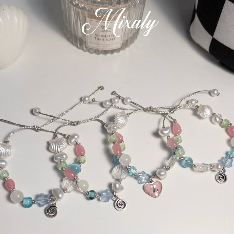 Jual MIXALY Gelang tali manik-manik aesthetic, Ocean series | Shopee ...