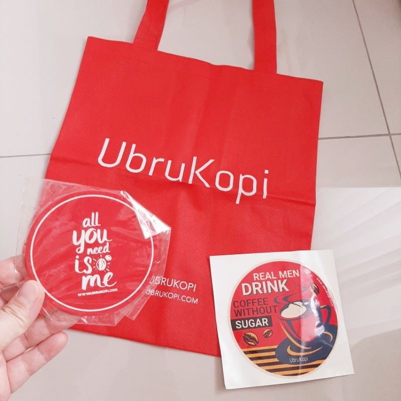 Jual Tote bag kopi kapal api ubru kopi shopping bag kopi kapal api ubru ...