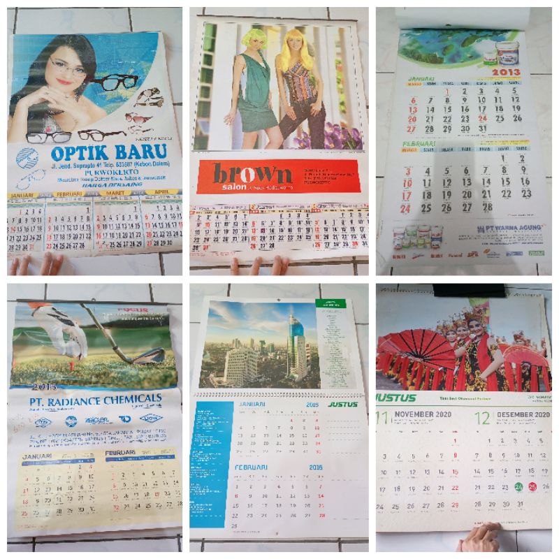 Jual Aneka kalender jadul | Shopee Indonesia