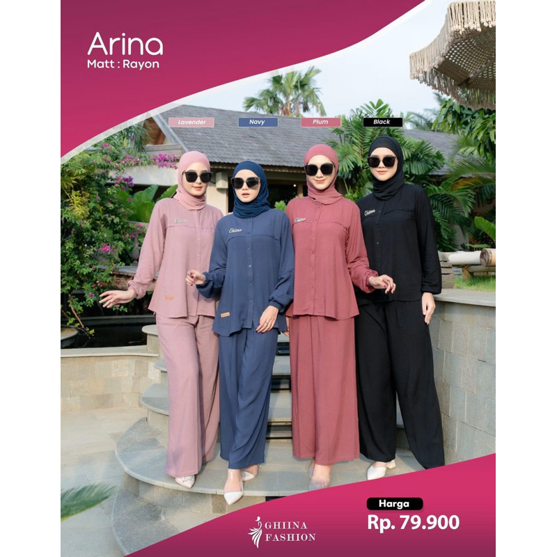 Jual ARINA ONE SET, ONE set ghiina, ONE set adem, ONE set polos ...
