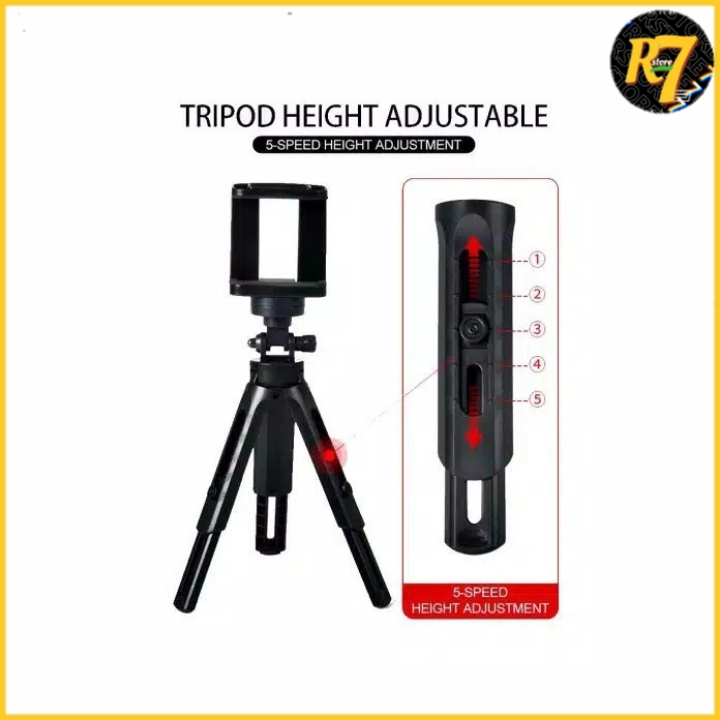 Jual Tripod Mini Handphone Support + Free Holder Mini Tripod Stand ...