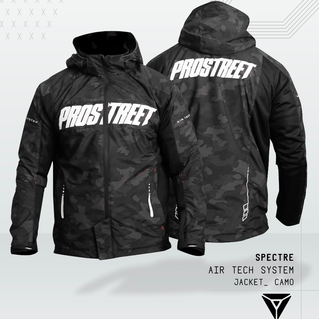 Jual Jaket Riding Harian/Touring - Prostreet Spectre Air Tech System ...