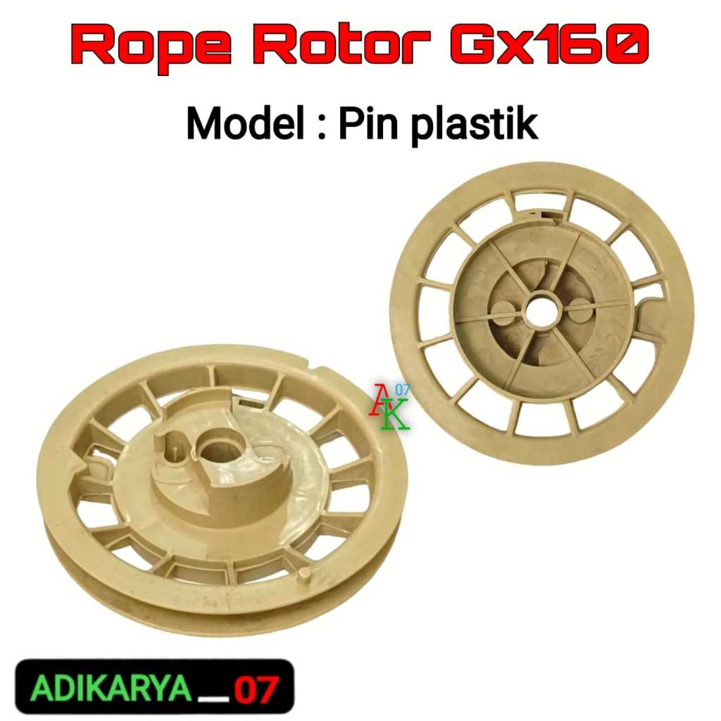 Jual Rope Rotor recoil stater mesin gx Gulungan Tali GX160 MODEL ...