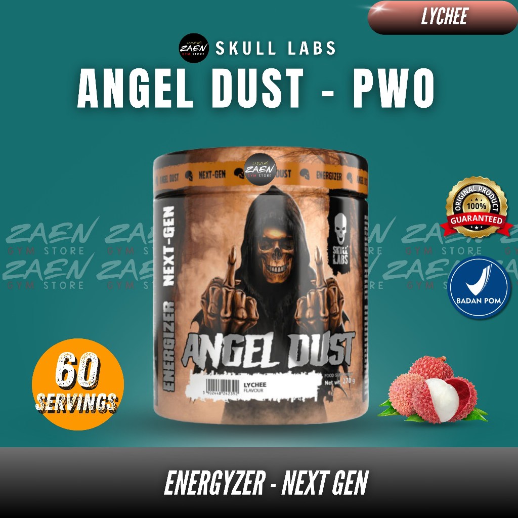 Jual Skull Labs Angel Dust Pre Workout 60 Servings Next Gen | Shopee ...