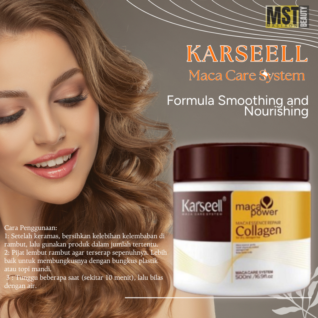 Jual Hairmask KARSEELL Collagen Keratin Treatment 500 ml Masker Rambut ...