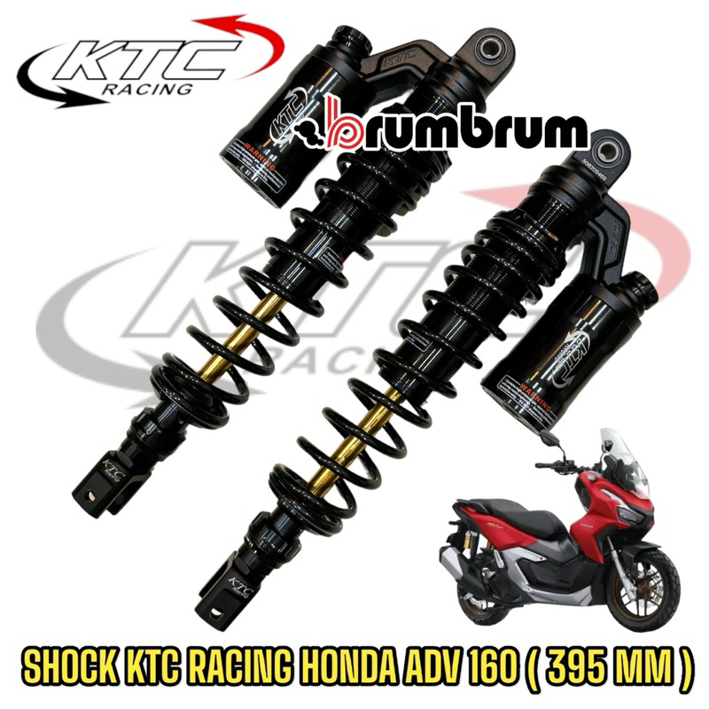 Jual SHOCK KTC RACING EXTREME HONDA ADV 160 UKURAN 395 MM | Shopee ...