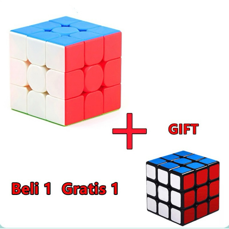 Jual DEALSHOP21 | Rubik Cube 3x3 / Mainan Edukasi Puzzle Rubrik Rubik ...