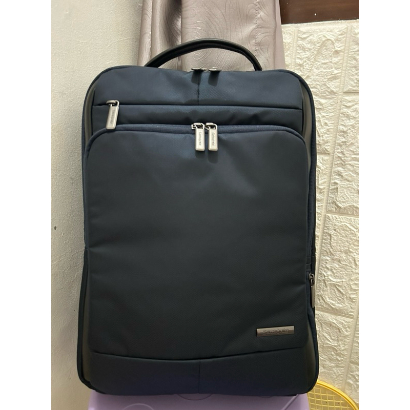 Jual Samsonite Garde Backpack V Tas Kantor Tas Laptop Navy | Shopee ...