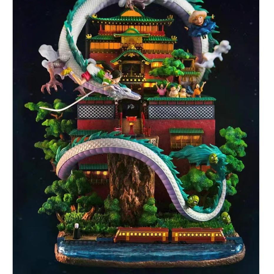 Jual Action Figure Ghibli Spirited Away Bathhouse By OPM Studio LED ...