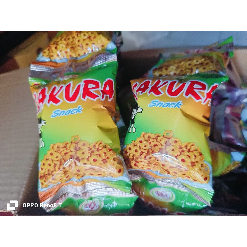Jual Sakura Riri Snack Jadul Renteng isi 10 | Shopee Indonesia