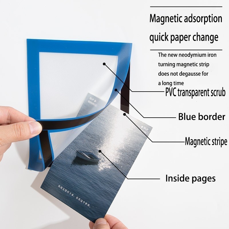 Jual Frame Poster Magnetic / Bingkai File Frame / Tempat Poster Tempel ...