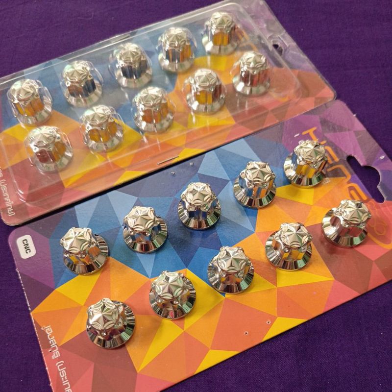 Jual Mur 14 topi stainless mur drat 14 | Shopee Indonesia