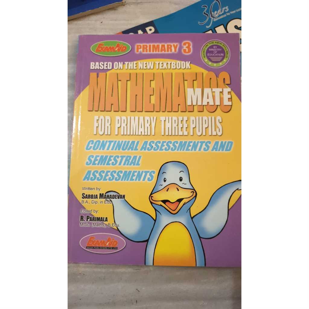 Jual BASED ON THE NEW TEXTBOOK MATHEMATICS MATE FOR PRIMARY 3 PUPILS ...