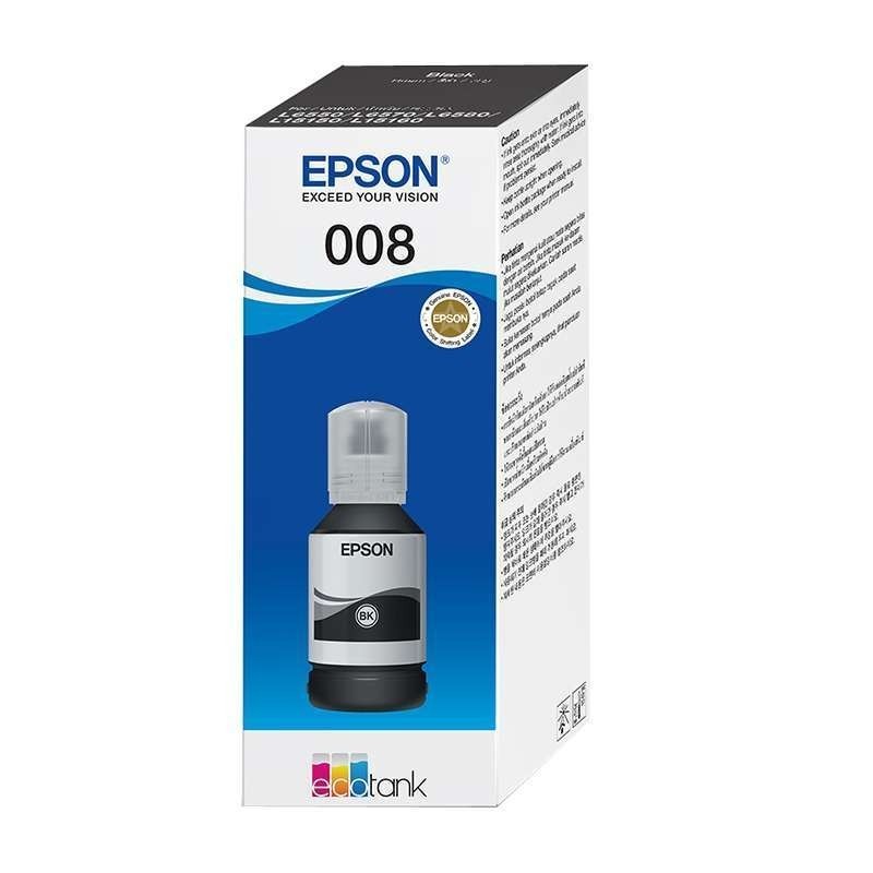 Jual TINTA PRINTER EPSON 008 BLACK / CYAN / MAGENTA / YELLOW ORIGINAL ...