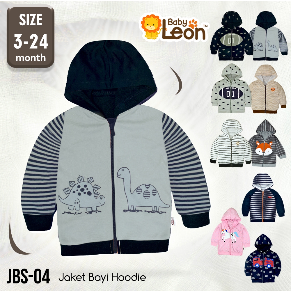 Jual (0-1 Tahun) BABY LEON Jaket Anak Bali Balita JBS-04 Jaket Kupluk ...