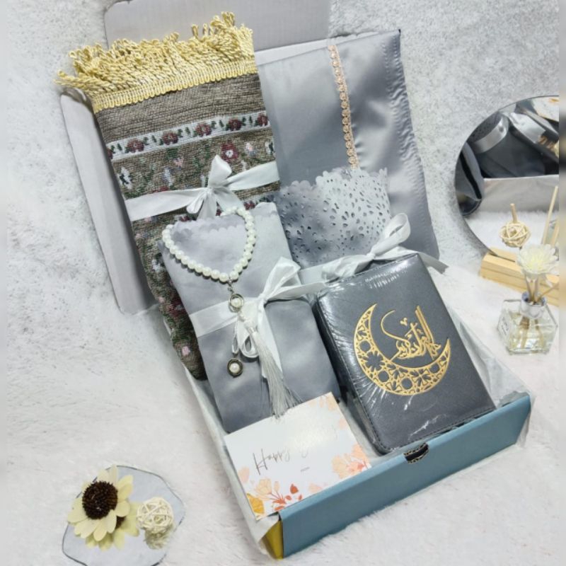 Jual Paket Seserahan Alat Sholat / Hampers Mukena Dewasa Lengkap ...