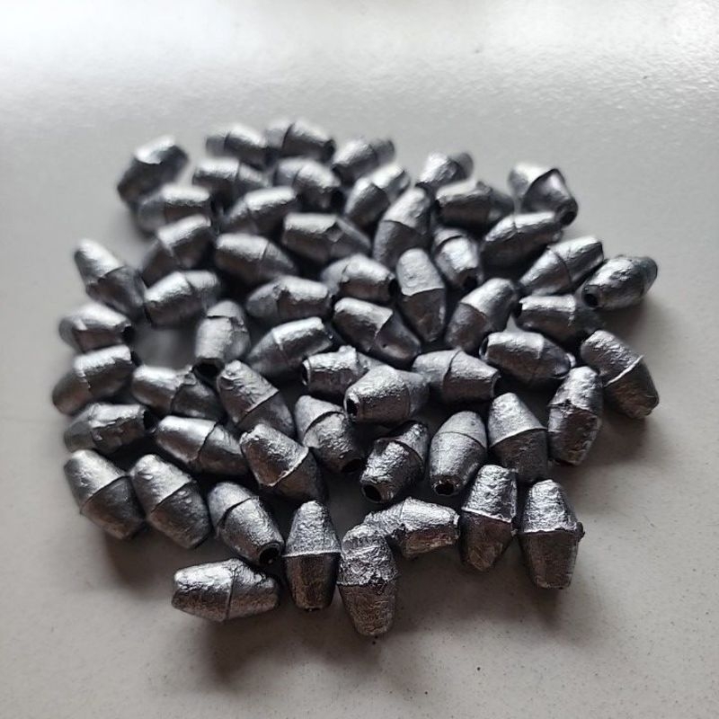 Jual Timah C2 pemberat pancing dan jaring nelayan harga per kg | Shopee ...