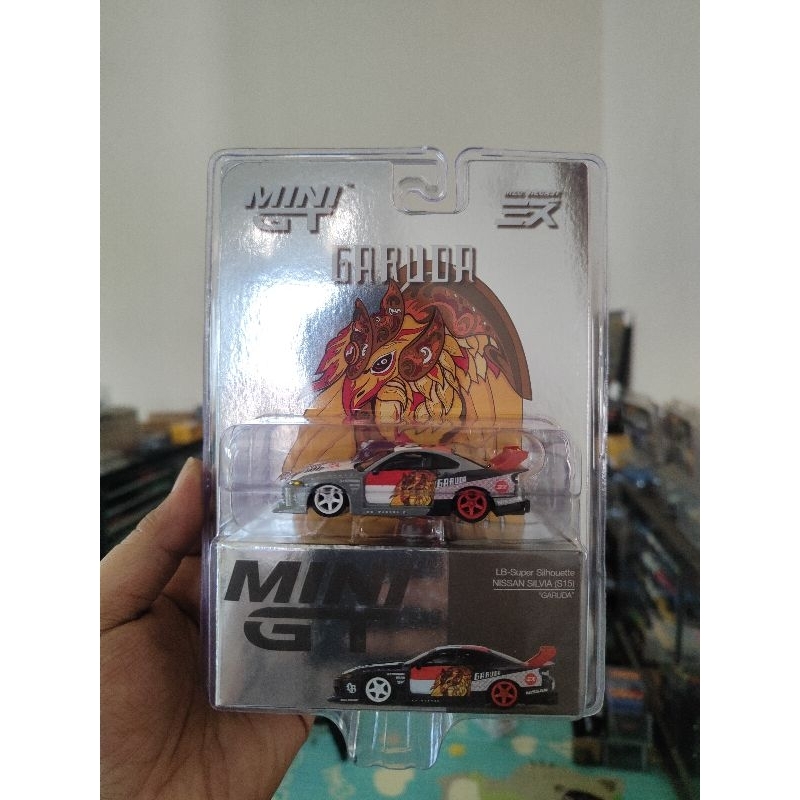 Jual Mini GT 652 CHASE LB Super Silhoutte Nissan Silvia S15 GARUDA ...