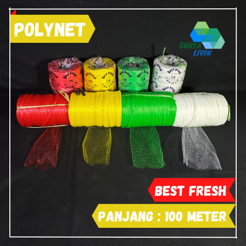 Jual Polynet/Kantong Jaring/Waring Buah/Lengkeng/Bawang/Sayuran Best ...