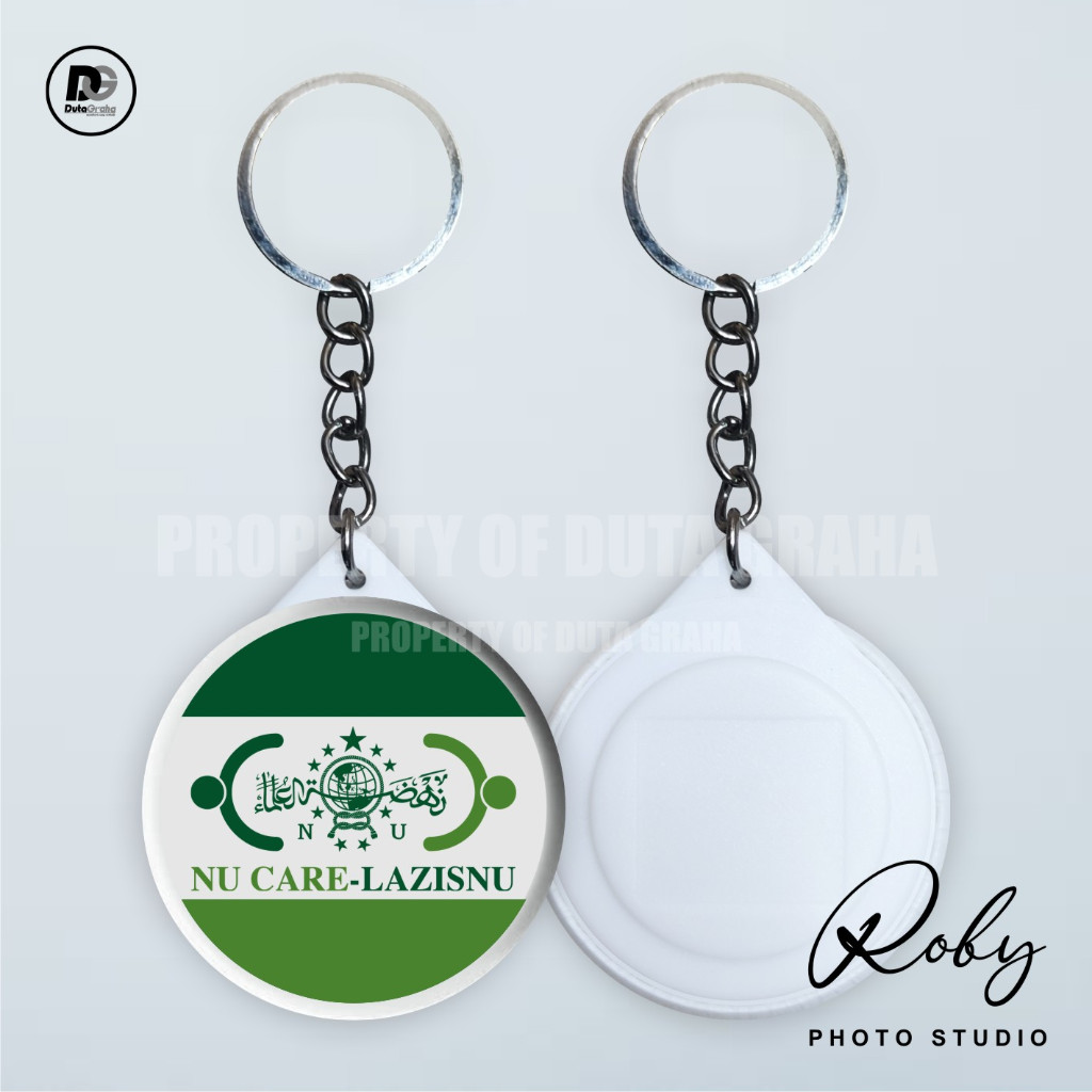 Jual [KEYRING PRESS] NU CARE LAZISNU Gantungan Kunci Keychain Aksesoris ...