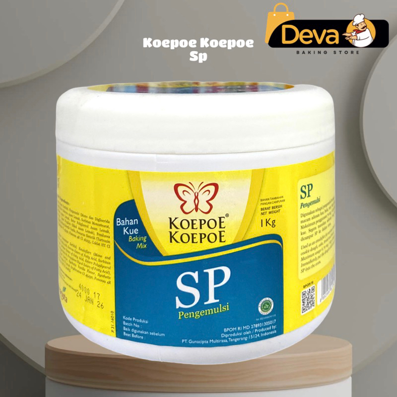 Jual Koepoe Koepoe Sp Cake Emulsifier - Sp Kupu Kupu Penstabil Kue 1kg ...