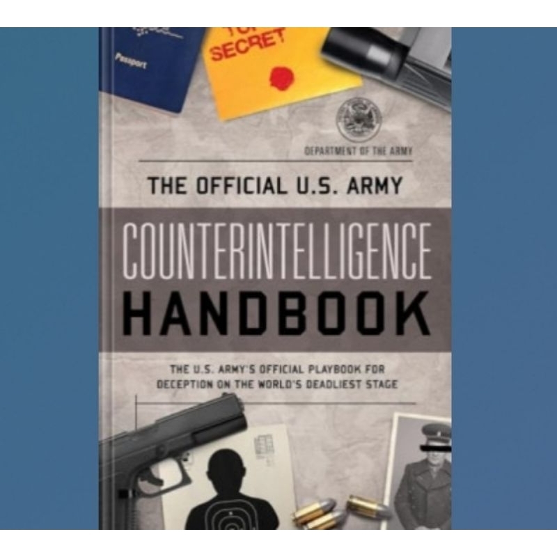 Jual Buku The Official U. S. Army Counter-Intelligence Handbook ...
