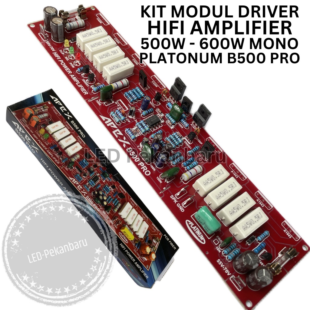 Jual KIT AUDIO MODUL DRIVER POWER HIFI AMPLIFIER APEX MONO AMPLI ...