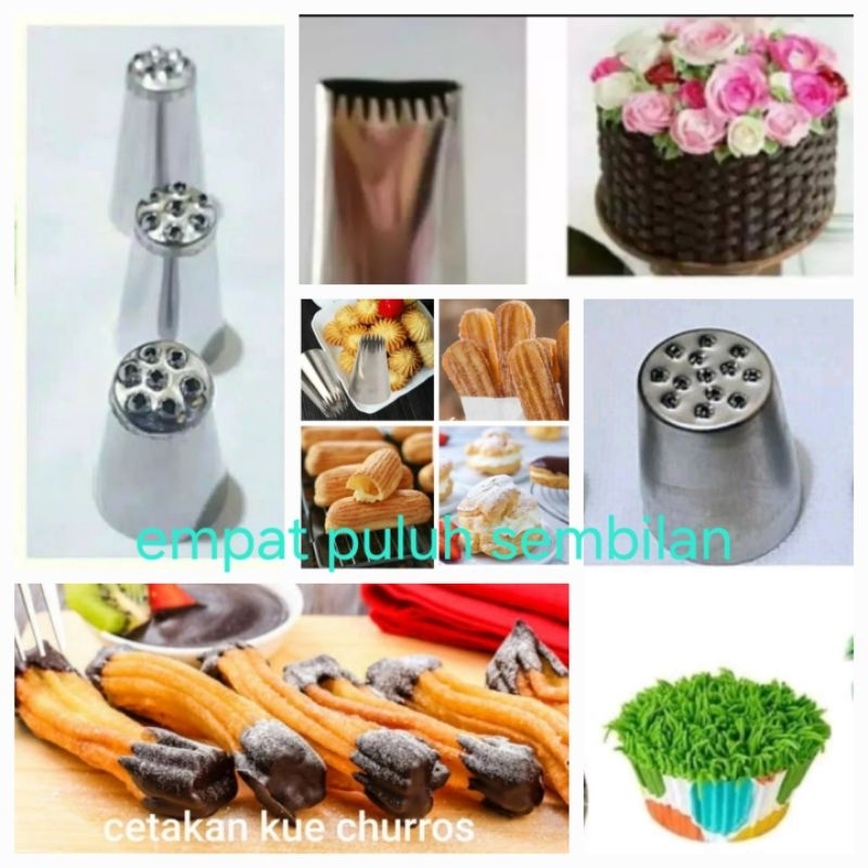 Jual Aneka Spuit lokal / spuit churros daun rumput / spuit pagar ...