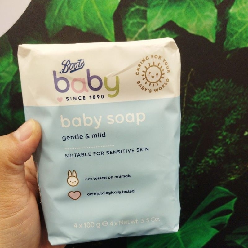 Jual BOOTS BABY SOAP 4X100G | Shopee Indonesia