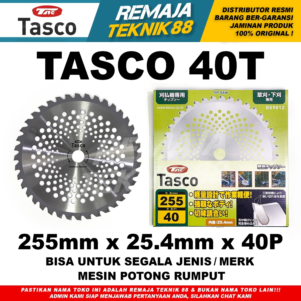 Jual PISAU BULAT MESIN POTONG RUMPUT TASCO 40T / PISAU POTONG RUMPUT ...