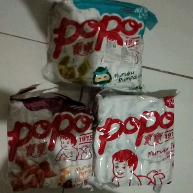 Jual MURUKU POPO SNACK IKAN MALAYSIA 24X12GR | Shopee Indonesia