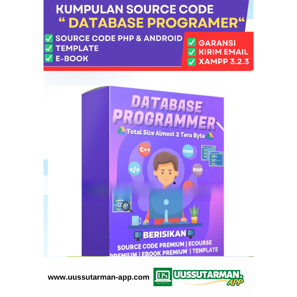 Jual 1000 Source Code Php Mysql Program Aplikasi Sistem Informasi Berbasis Web Codeigniter