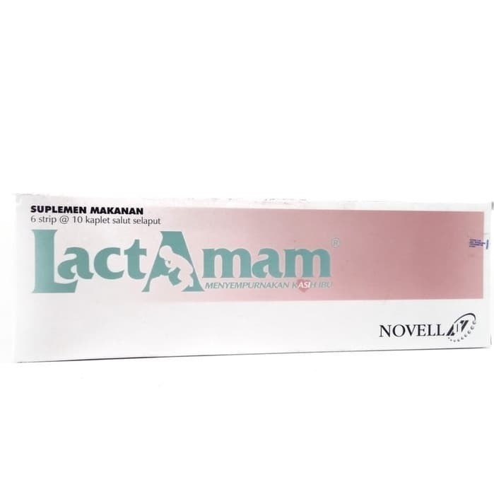 Jual Lactamam Box isi 60 Kaplet | Pelancar Asi | Shopee Indonesia