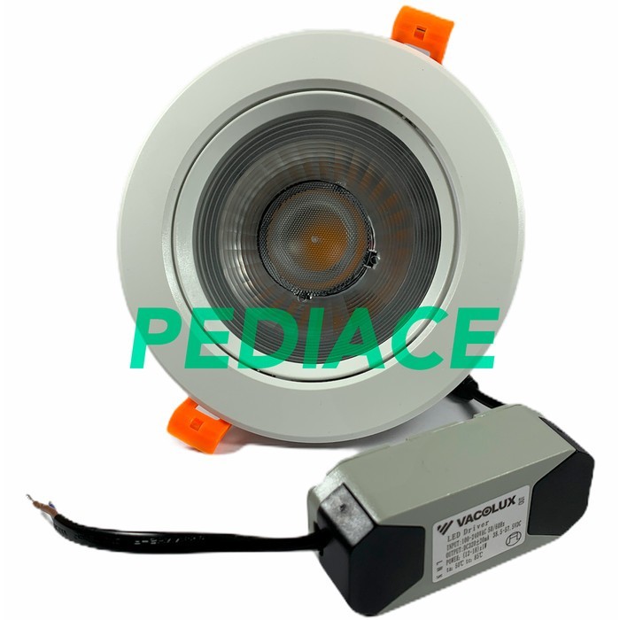 Jual Lampu Downlight LED COB 18 Watt Ceiling Spotlight VACOLUX VL-1718 ...