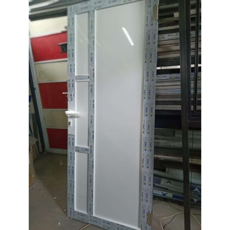 Jual pintu aluminium spandrel double,acp,kaca | Shopee Indonesia