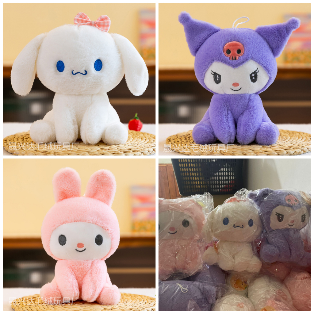 Jual Boneka Sanrio Boneka Cinnamoroll Boneka Kuromi Boneka My Melody 25cm NEW LIMITED EDITION ...
