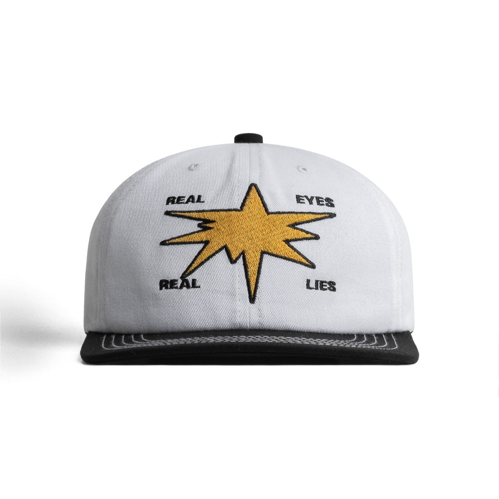 Jual Expect More - Real Topi 6 Panel Caps White Black | Shopee Indonesia