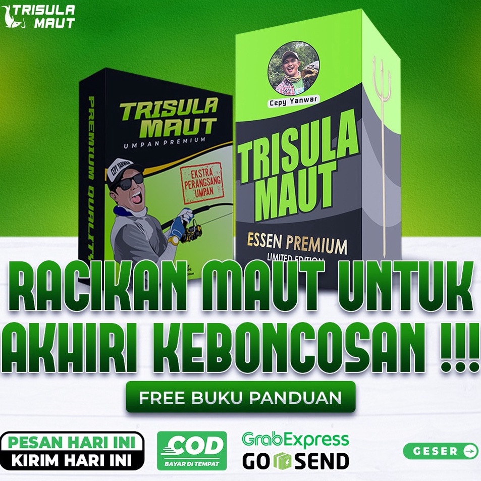Jual Grosir Spesial Essen Mancing Trisula Maut Pilihan Om Cepy Yanwar ...