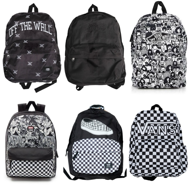 Jual Tas Ransel Vans Backpack Checkerboard Logo Original | Shopee Indonesia