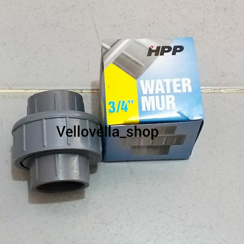 Jual 3/4 IN Watermur HPP Sambungan Pipa Lepas Pasang Kopling Pipa PVC ...
