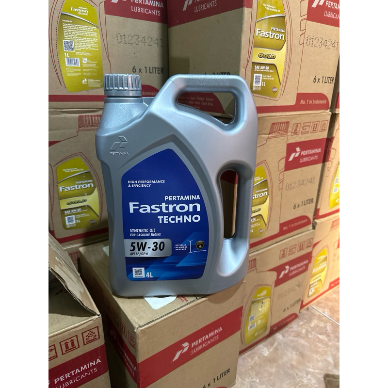 Jual FASTRON TECHNO SAE 5W-30 4 LITER (SAME DAY DAN INSTAN) | Shopee ...