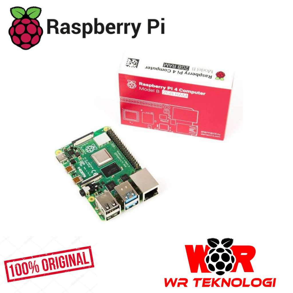 Jual Raspberry Pi 4 Ram 1/2/4/8GB | Shopee Indonesia