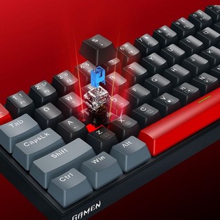 Jual GAMEN Titan V Lite Keyboard Gaming Mechanical 60% Layout ...