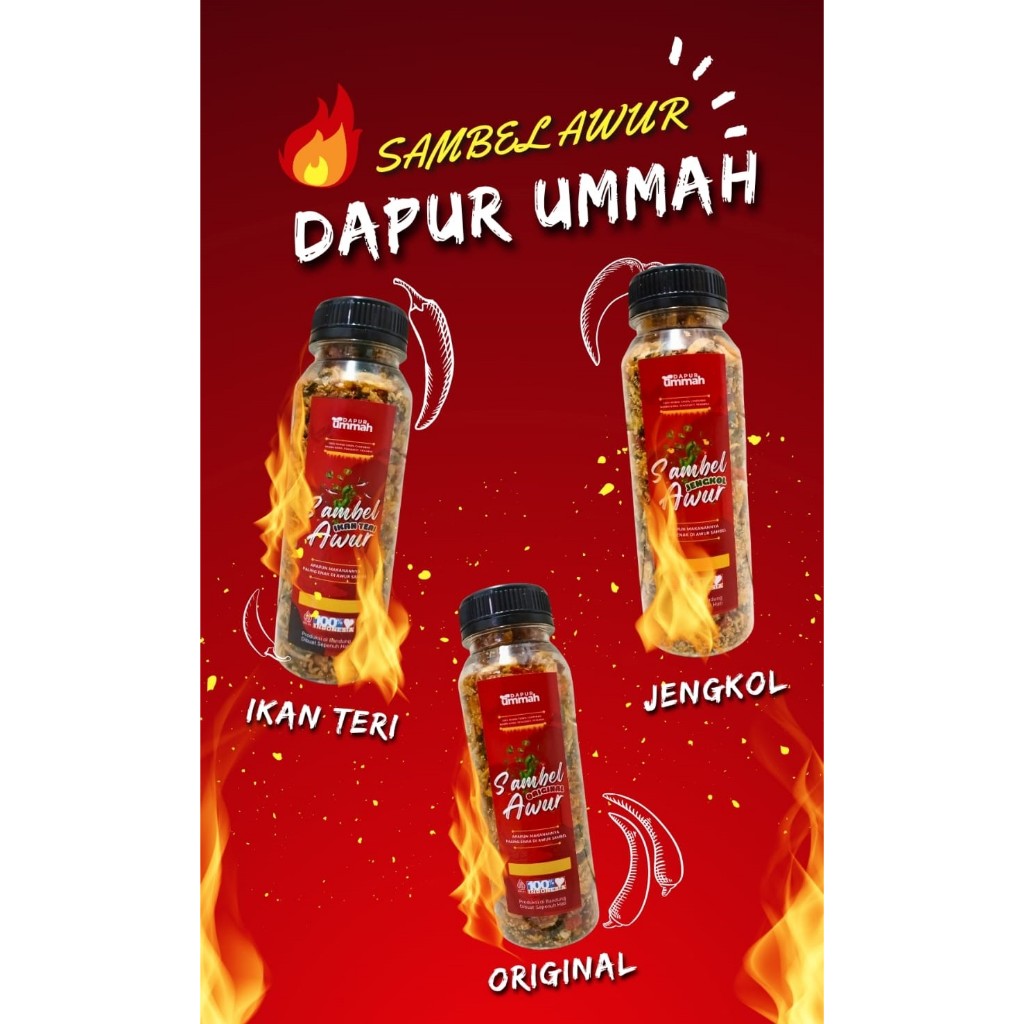 Jual Sambel Kering Awur Original 100gr | Shopee Indonesia