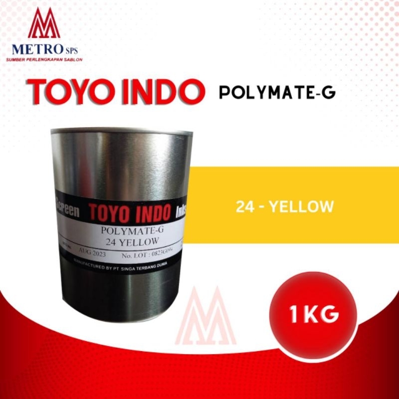 Jual Polymate G Yellow Toyo Indo 1 KG | Shopee Indonesia