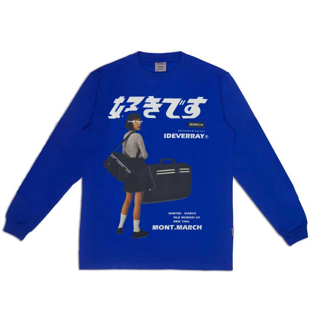 Jual Metafora Tshirt Ideverray Longsleeve Vintage Kaos lengan Panjang ...
