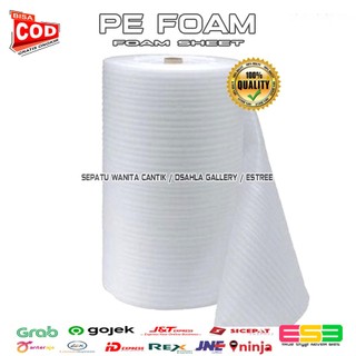 Jual Busa Foam Tipis Rollan Putih Pe Foam Sheet 3 mm Untuk Warpping ...